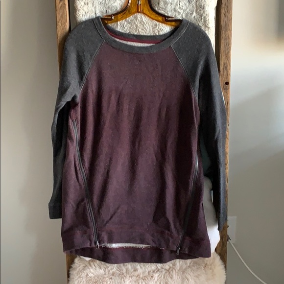 Lou & Grey | Sweaters | Lou Gray Sweater With Zipper Accent | Poshmark